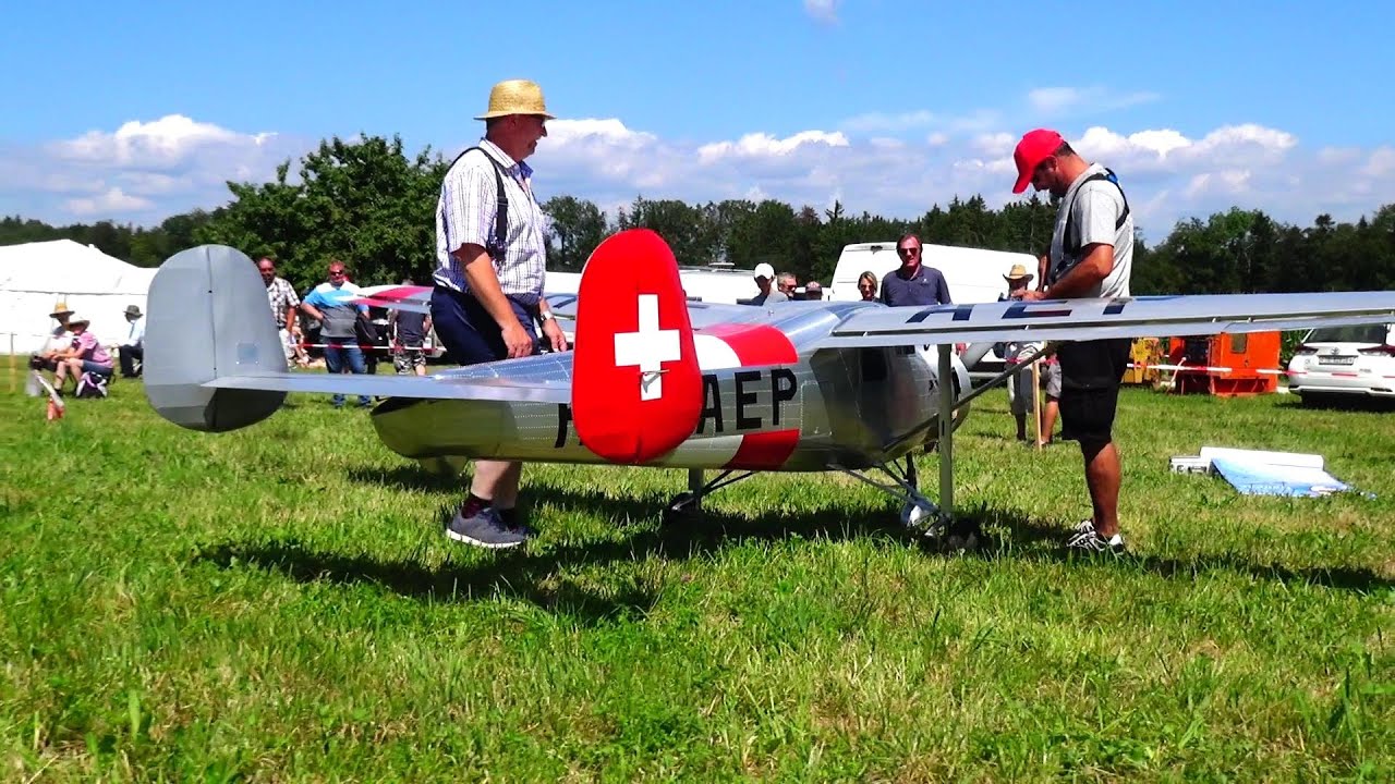 AWESOME!!! Detailed RC Airplane Pilatus Pelican SB2 Valach Radial ...