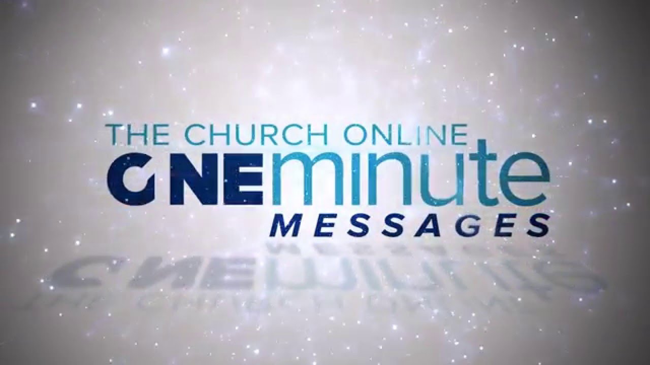 One Minute Message - Will You Trust Me? featuring Senior Pastor Darren ...