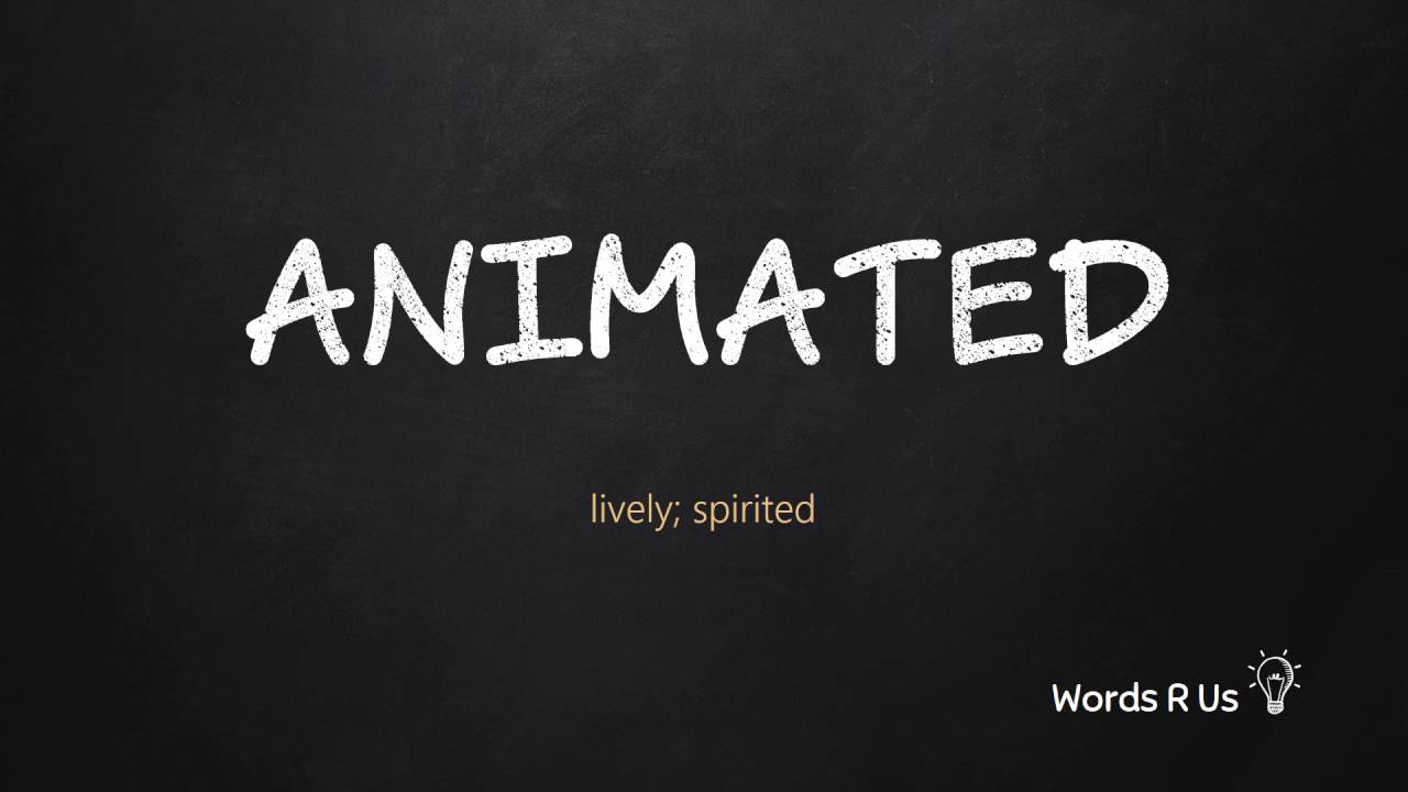 How to Pronounce ANIMATED in American English - YouTube