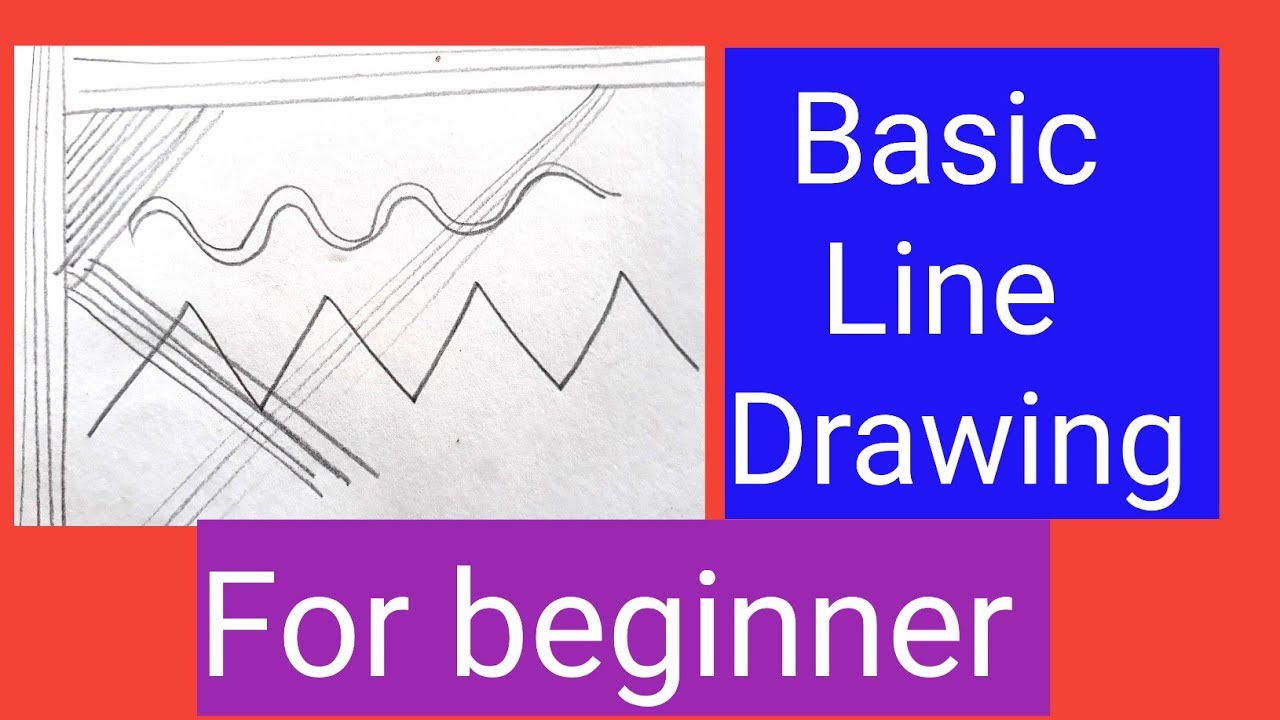 Basic tutorial | line drawing for beginners | aashish katariya artist ...