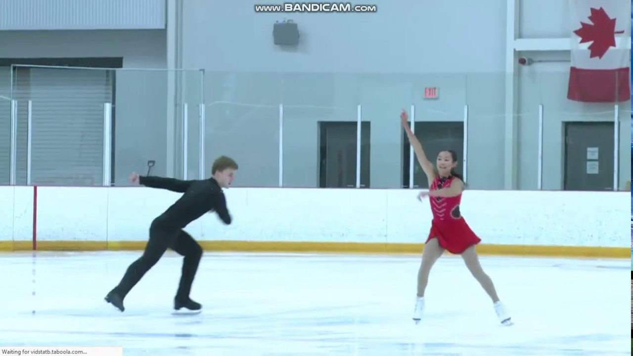 Cassandra Leung - Paxton Fletcher SP Junior Pairs Minto Summer Skate ...