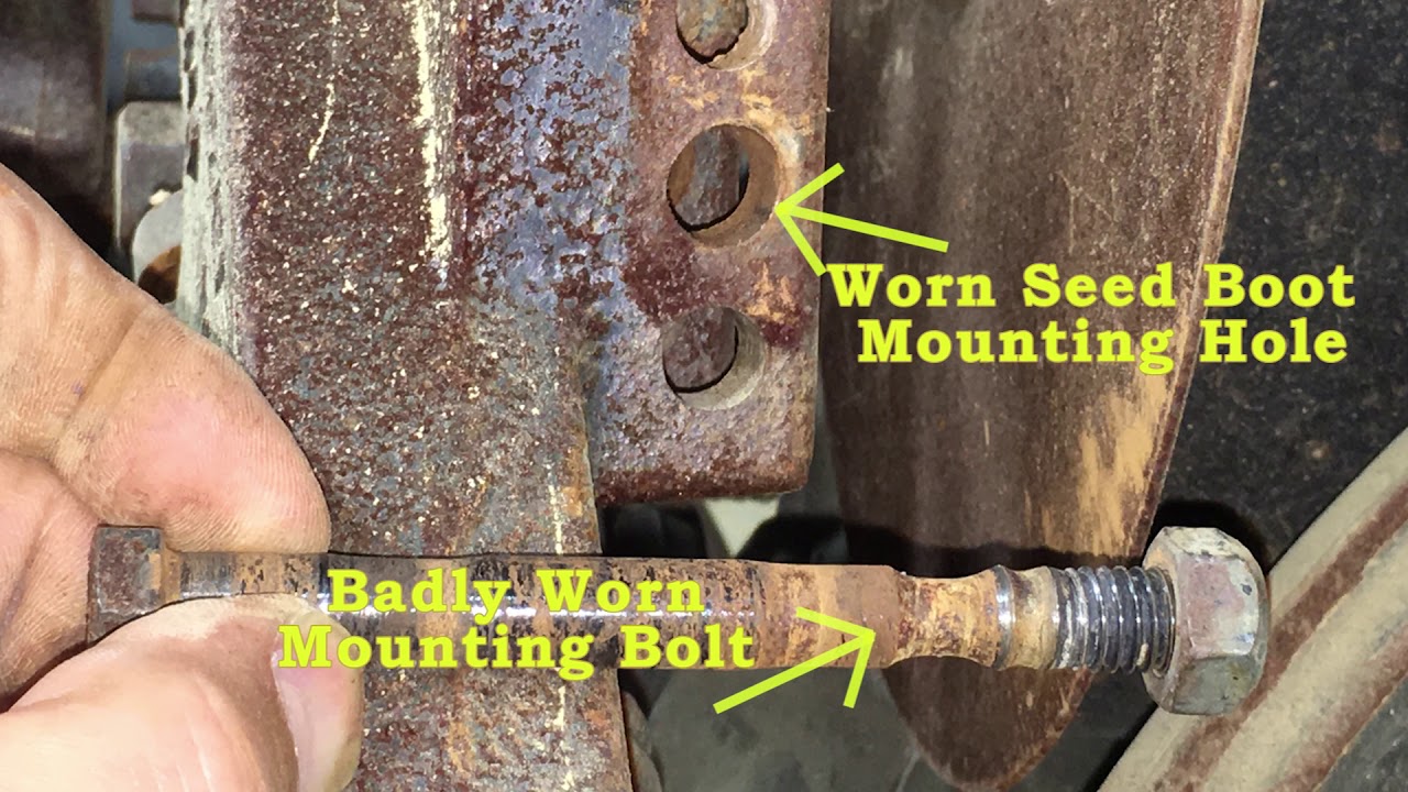 Needham Ag - When to replace the seed boots on John Deere drills and ...