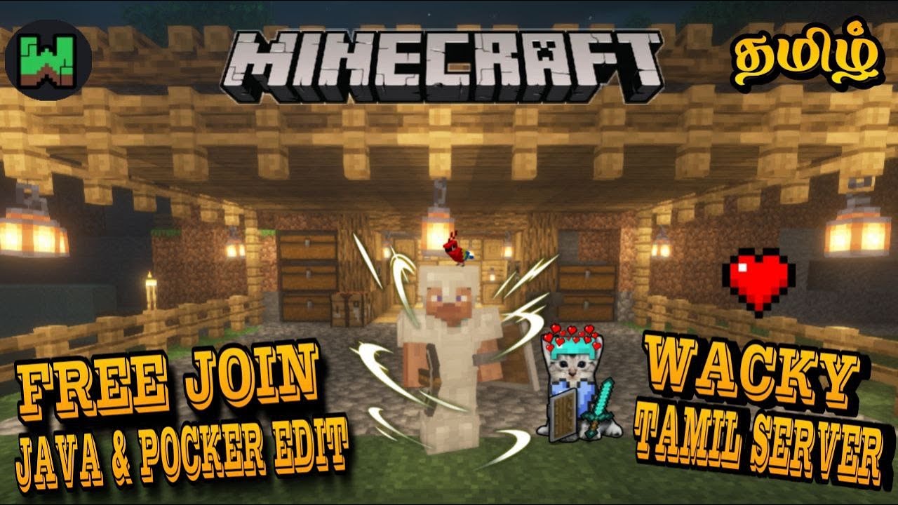 CR TAMIL GAMING | MINECRAFT⚒️ WACKY SERVER ROAD TO 450 SUB🥰TAMIL FREE ...