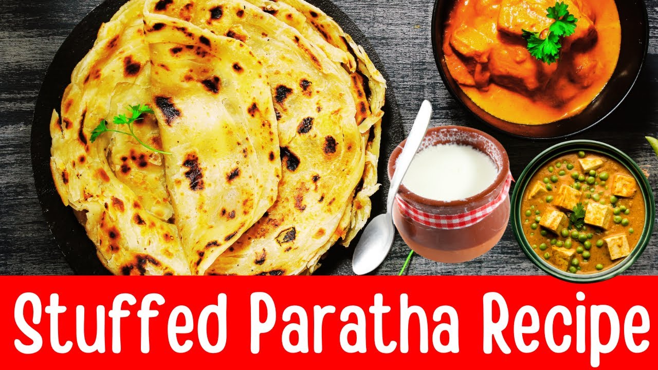 Perfect Paneer Paratha Recipe l पनीर पराठा रेसिपी। Stuffed Paratha ...