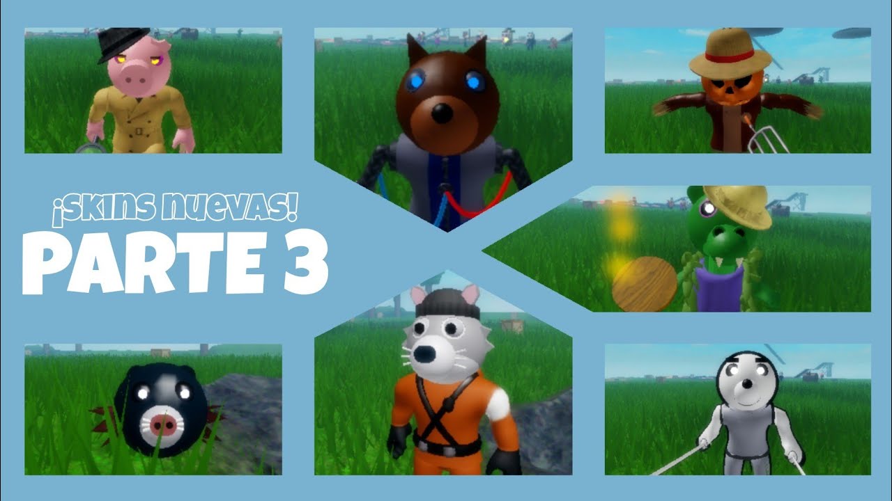 CÓMO CONSEGUIR LAS NUEVAS SKINS DE THE PIGGY BATTLES 🐷 Parte 3 + Archie ...