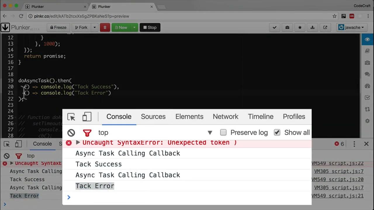 18 Angular ES6 TypeScript Promises - YouTube