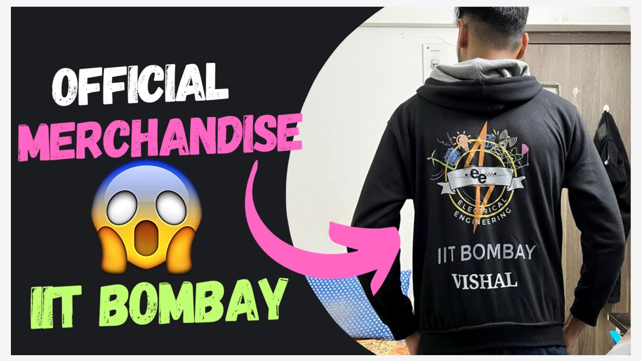 IIT Bombay Official Limited Edition Merch Unboxing | Real Motivation 🔥 ...