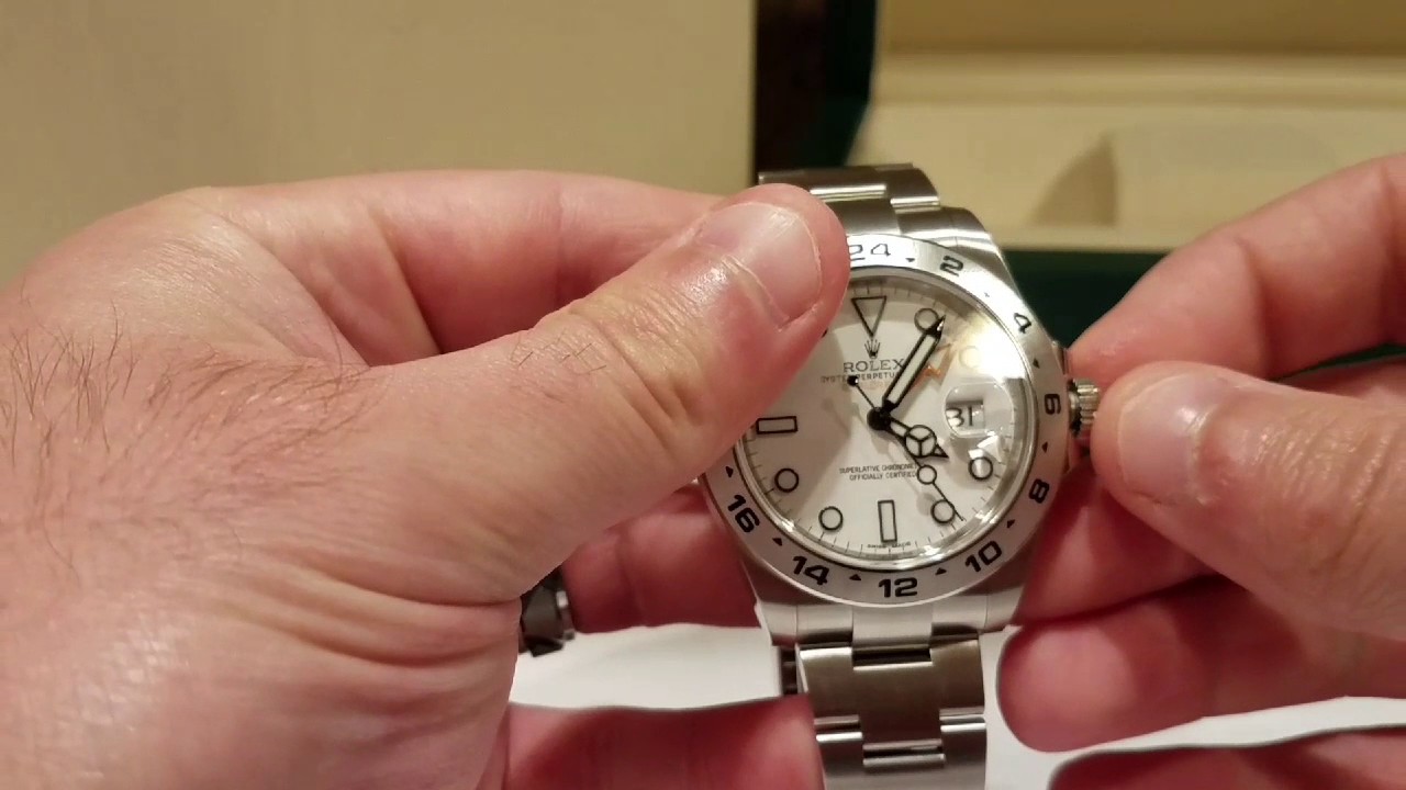 Rolex Explorer 2 Review And Some History ! - YouTube