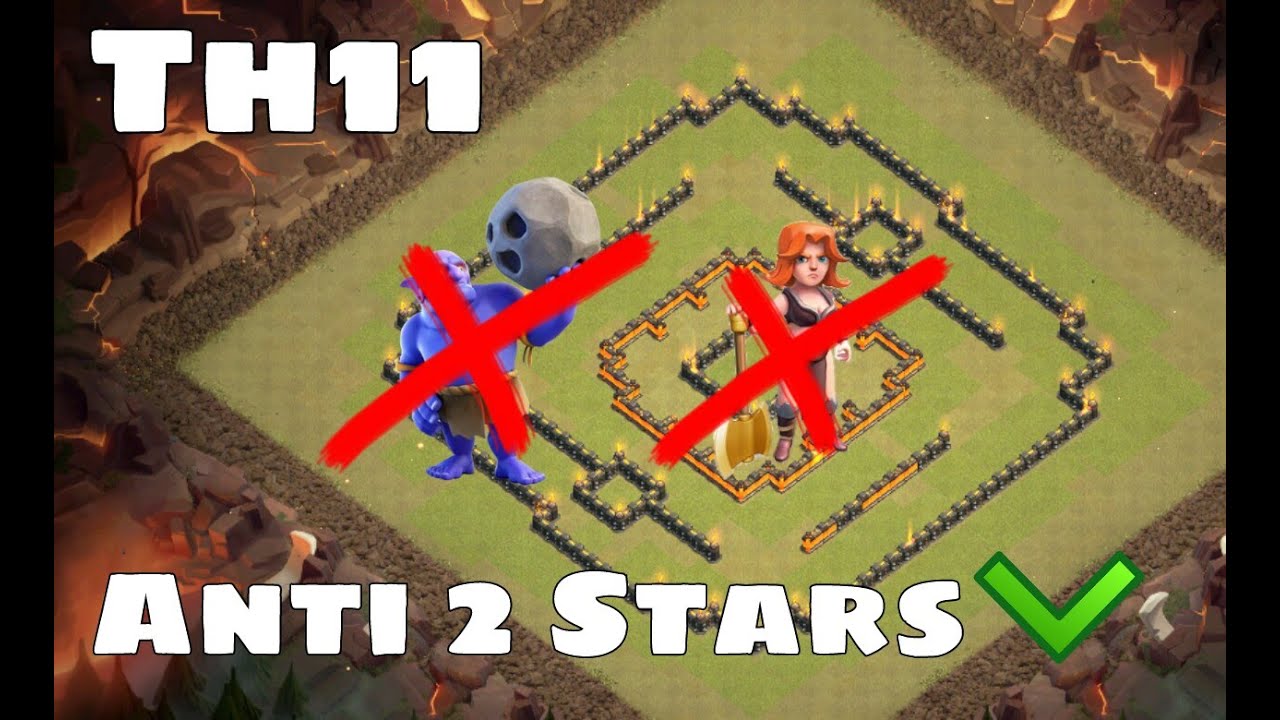 Amazing War Base Anti Valkyries / Bowlers - Anti 2 Stars[ Th11 ...