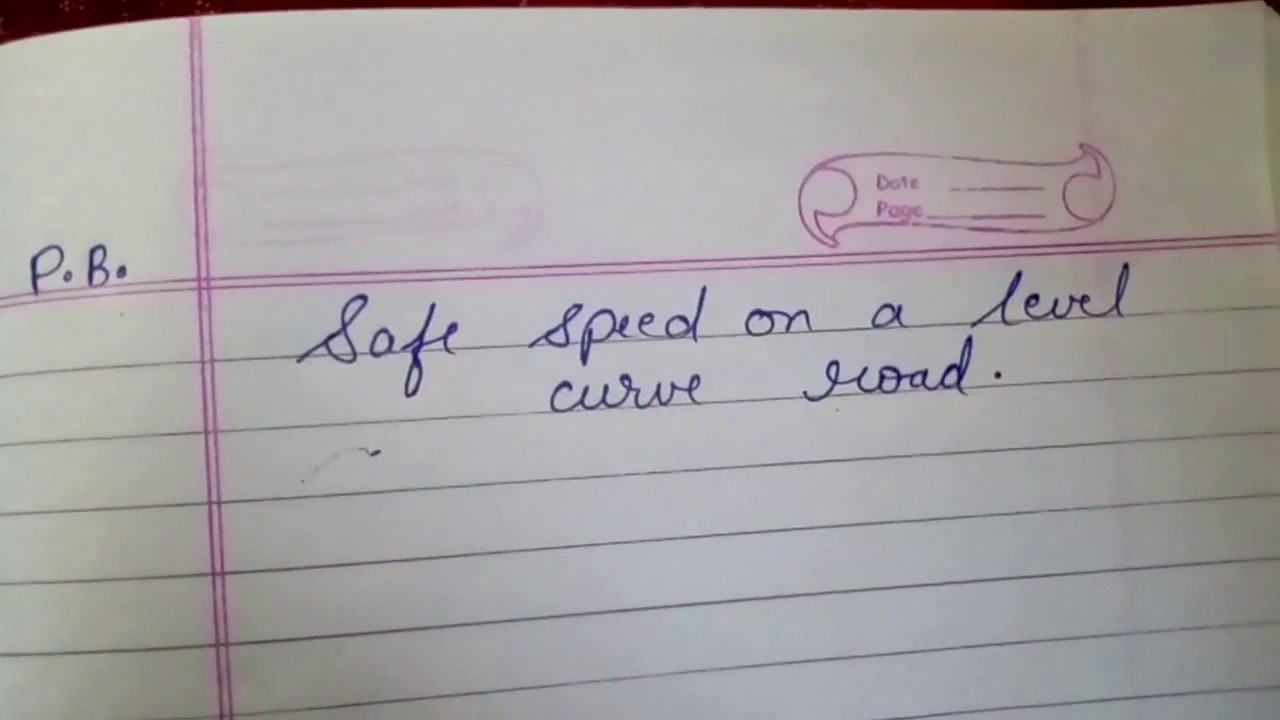 Banking of road pt-1 || easiest way - YouTube