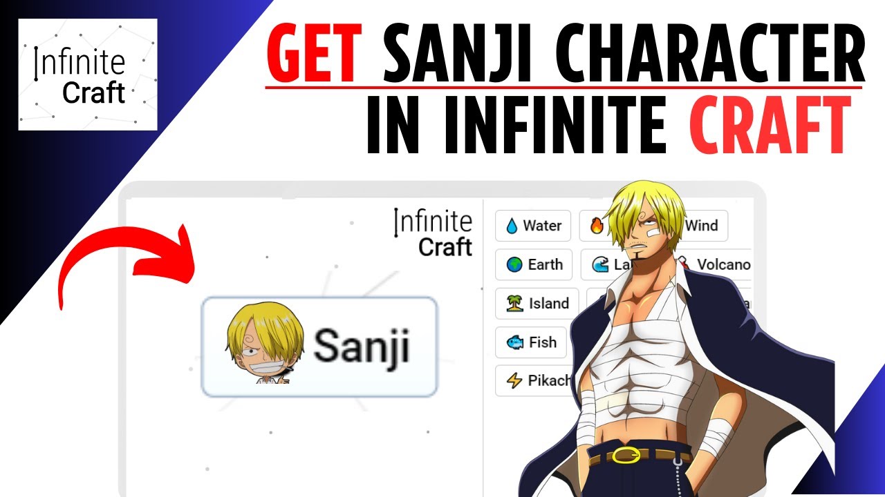 How To Make Sanji In Infinite Craft | Get Sanji In Infinite Craft - YouTube