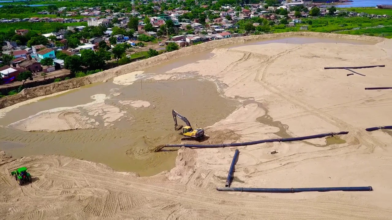 Refulado Area de Reubicación Costsnera SUR - Itaipu 05/11/17 - YouTube