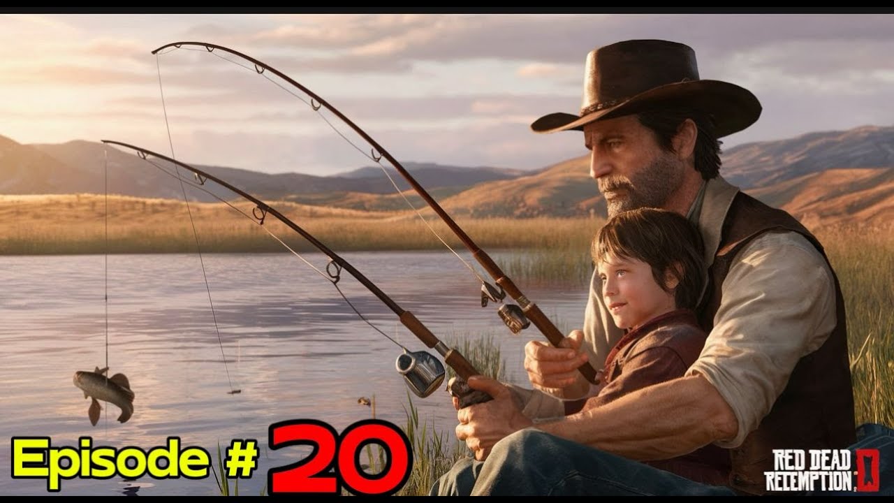 Fishing with Child In Red Dead Redemption 2 / Aim to 500 Subscribers ...