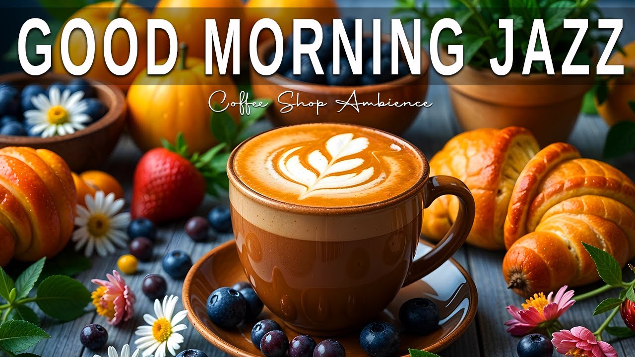 Good Morning Jazz☕ Instrumental Jazz Music & Elegant Bossa Nova for ...