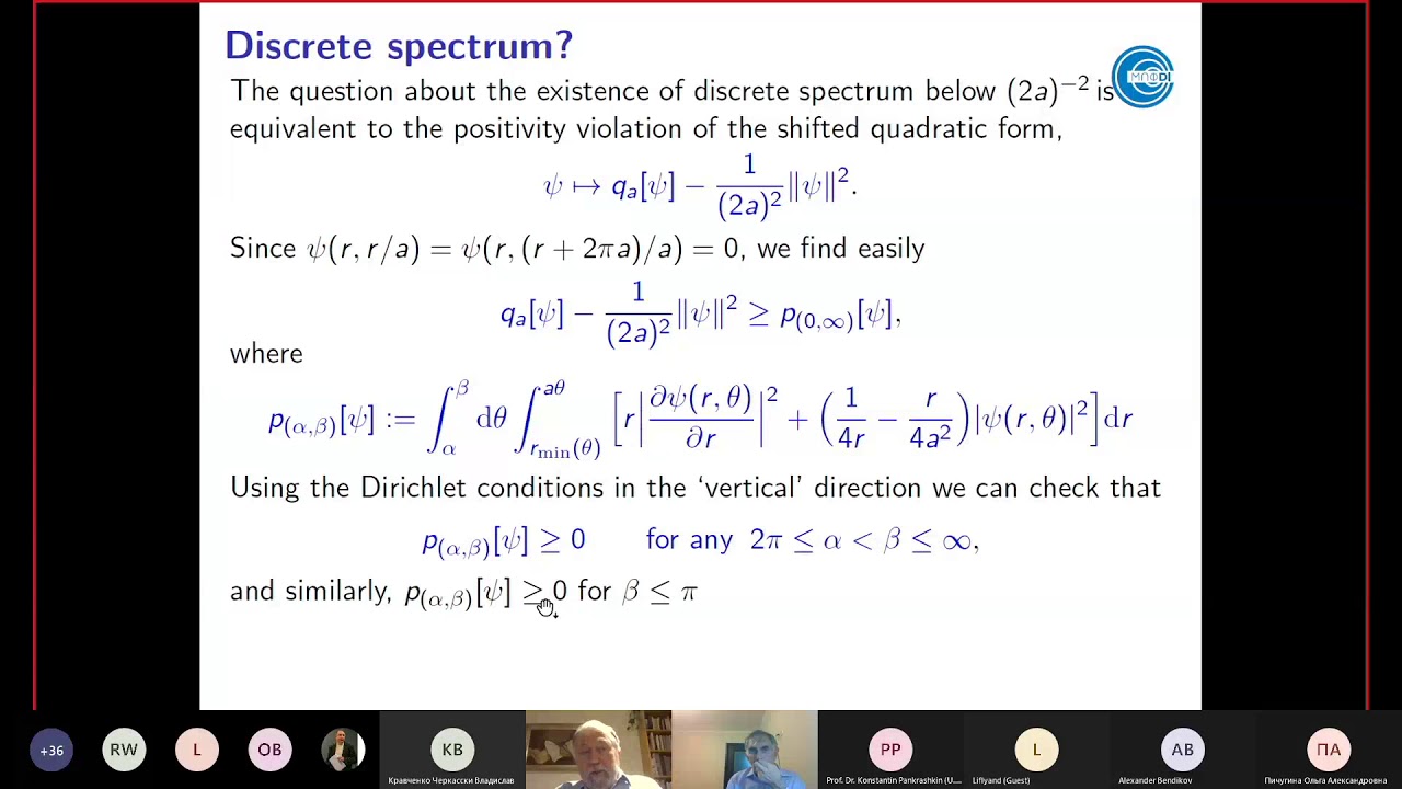 Seminar on Analysis, Differential Equations and Mathematical Physics ...