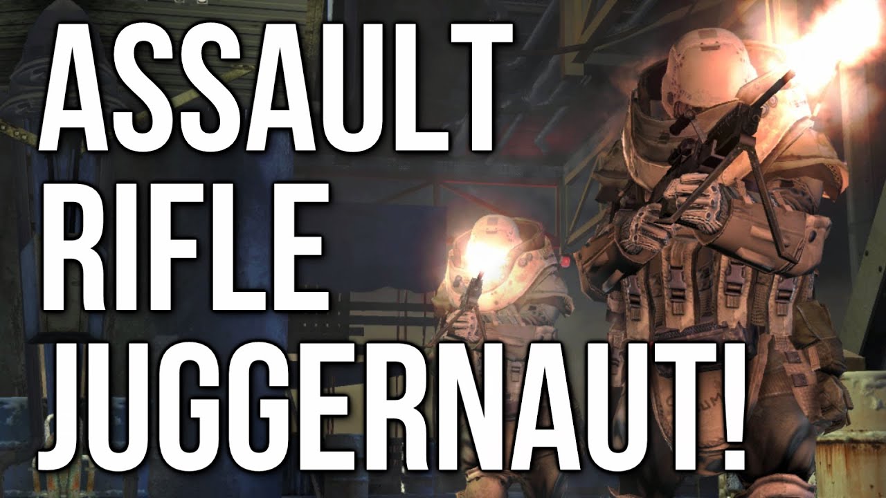 Ghosts Assault Rifle Juggernaut - Maniac Juggernaut w/ SC-2010 - YouTube