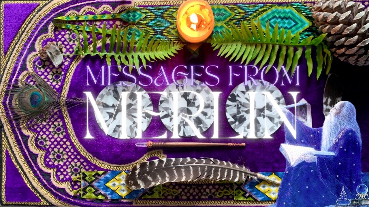 Messages from MERLIN The Wizard 🔮 PICK A CARD Reading - YouTube