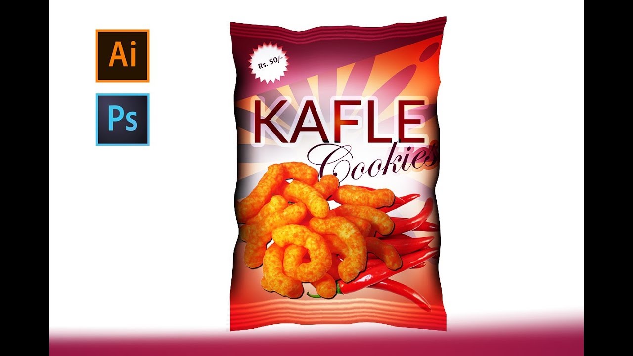 Package Design in Adobe Illustrator and Photoshop - YouTube