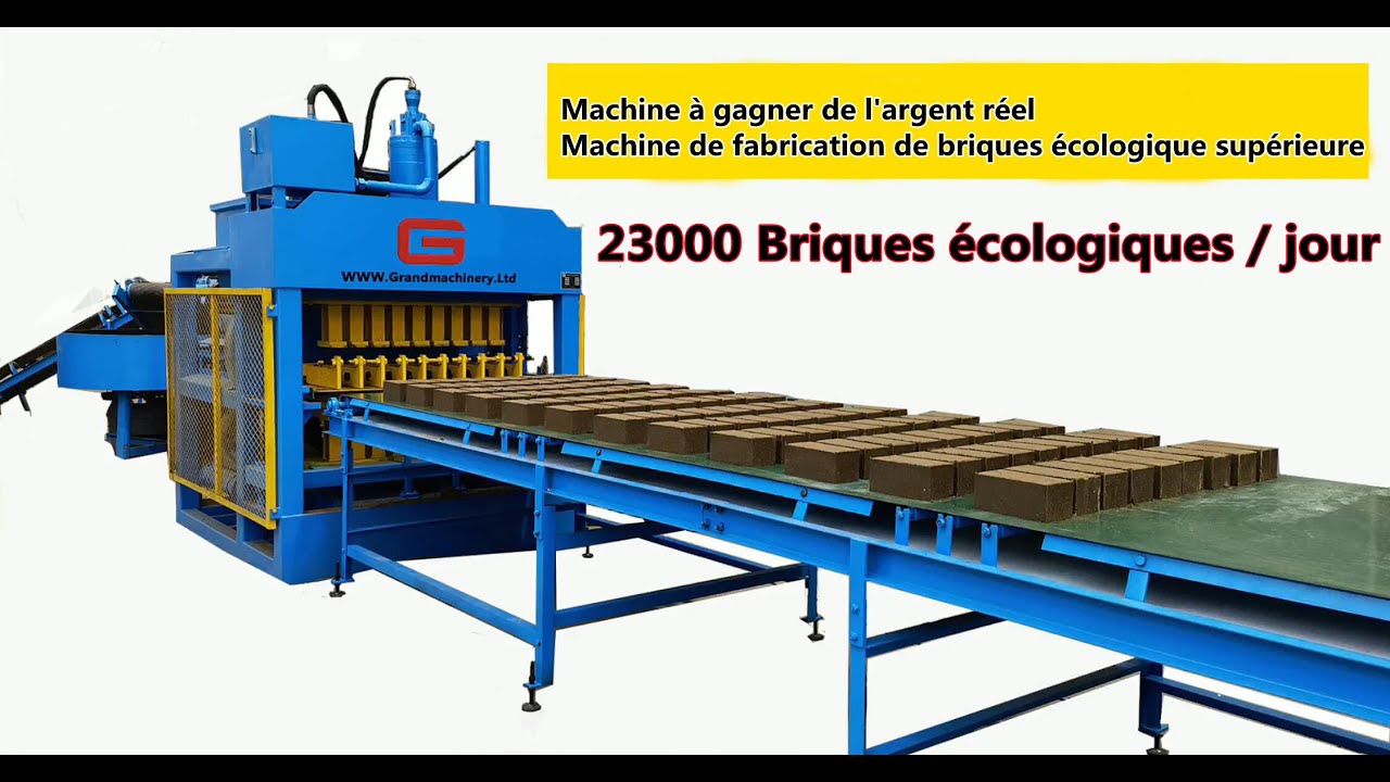 23000 briques / jour, Prix machine de fabrication de brique au maroc ...
