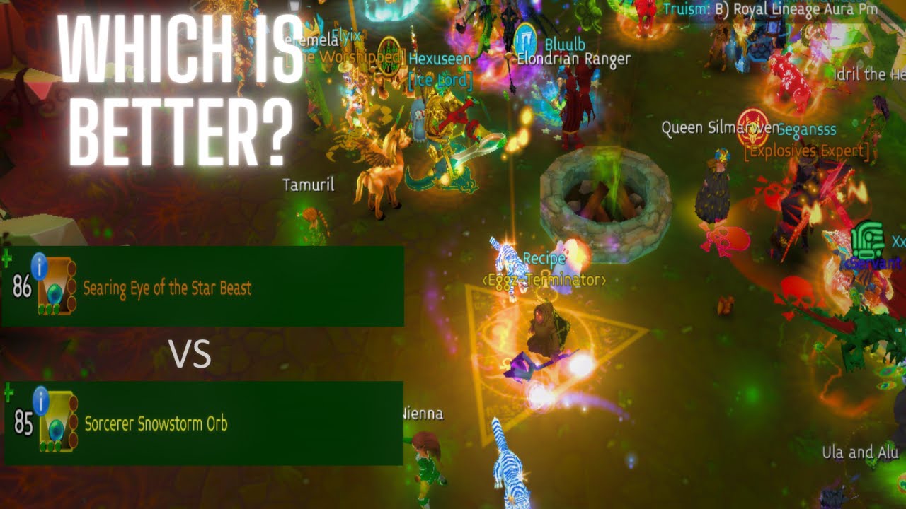 Arcane Legends - Star Beast Orb vs Snow Orb Damage test (COMPARISON ...