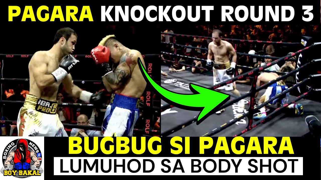 Albert Pagara Talo Knockout Round 3 | Nabugbug Si Pagara Hanggang ...