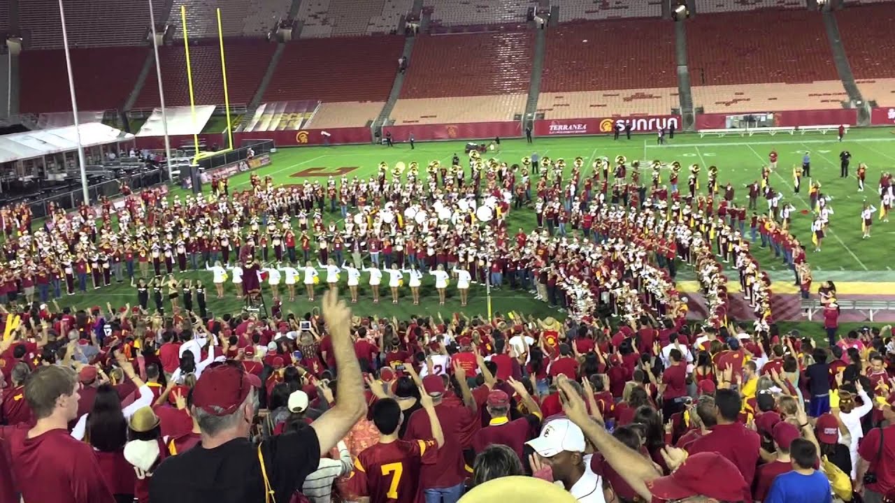 USC Trojan Marching Band - CONQUEST 10/18/2014 - YouTube