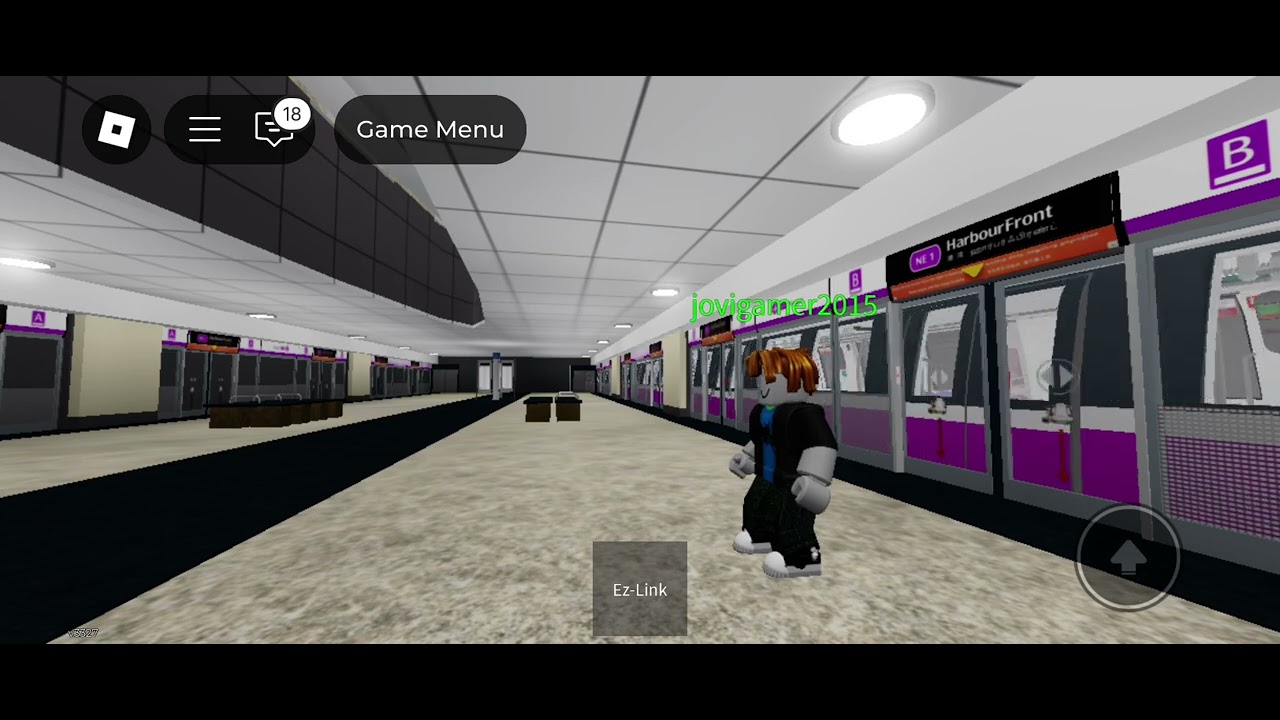 north east line c851e test run Roblox - YouTube