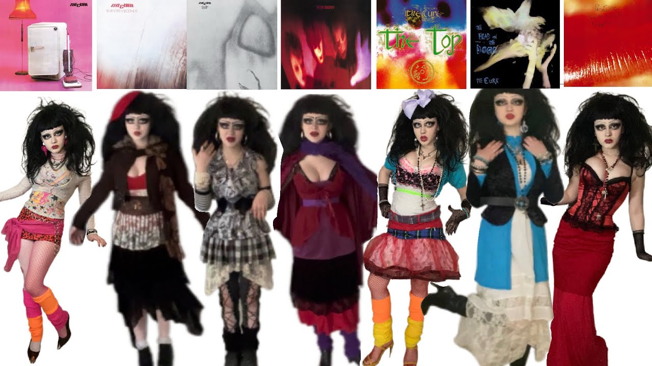 Making outfits for The Cure Albums - YouTube