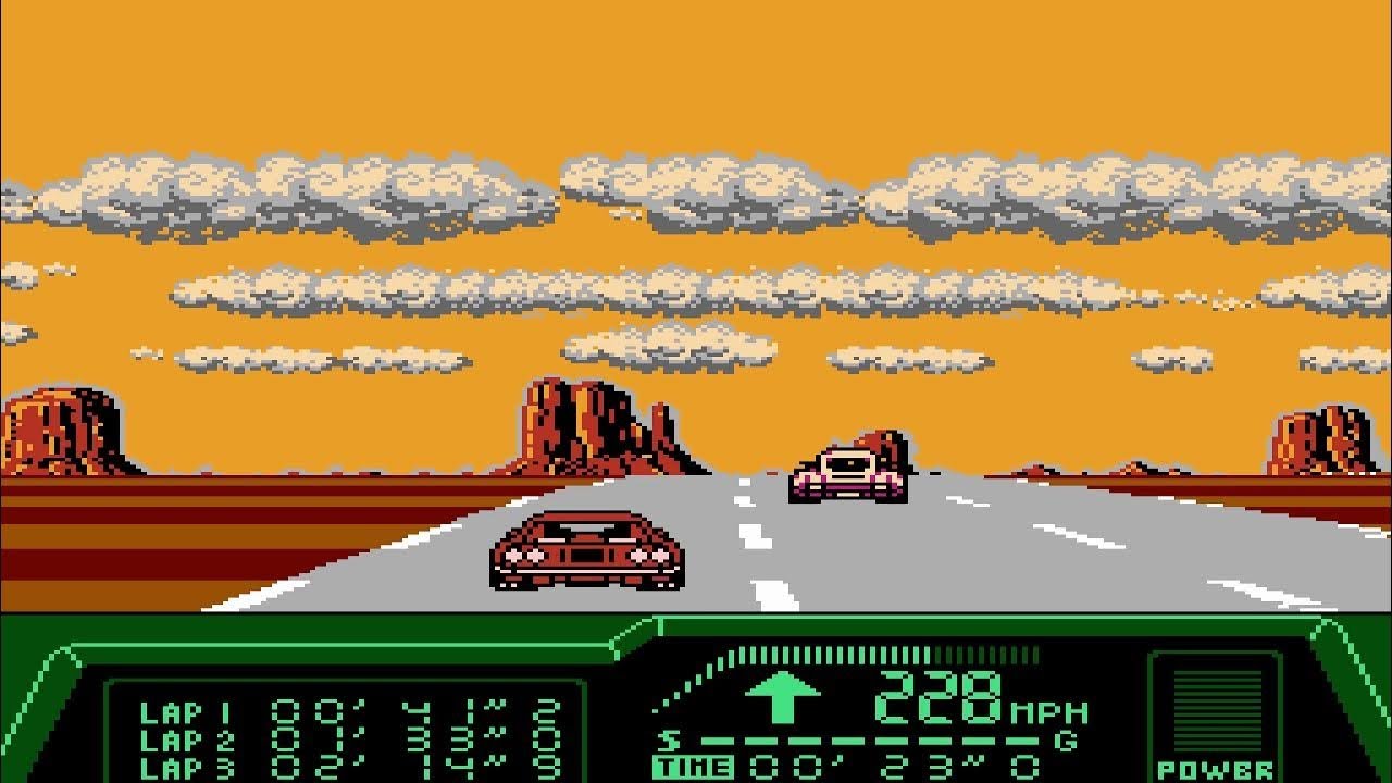 Rad Racer 2 (Nes) walkthrough - YouTube