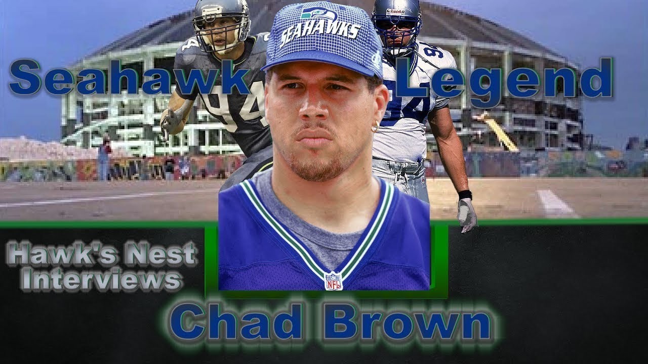 Seahawks Legend Chad Brown Returns to The Hawk's Nest - YouTube