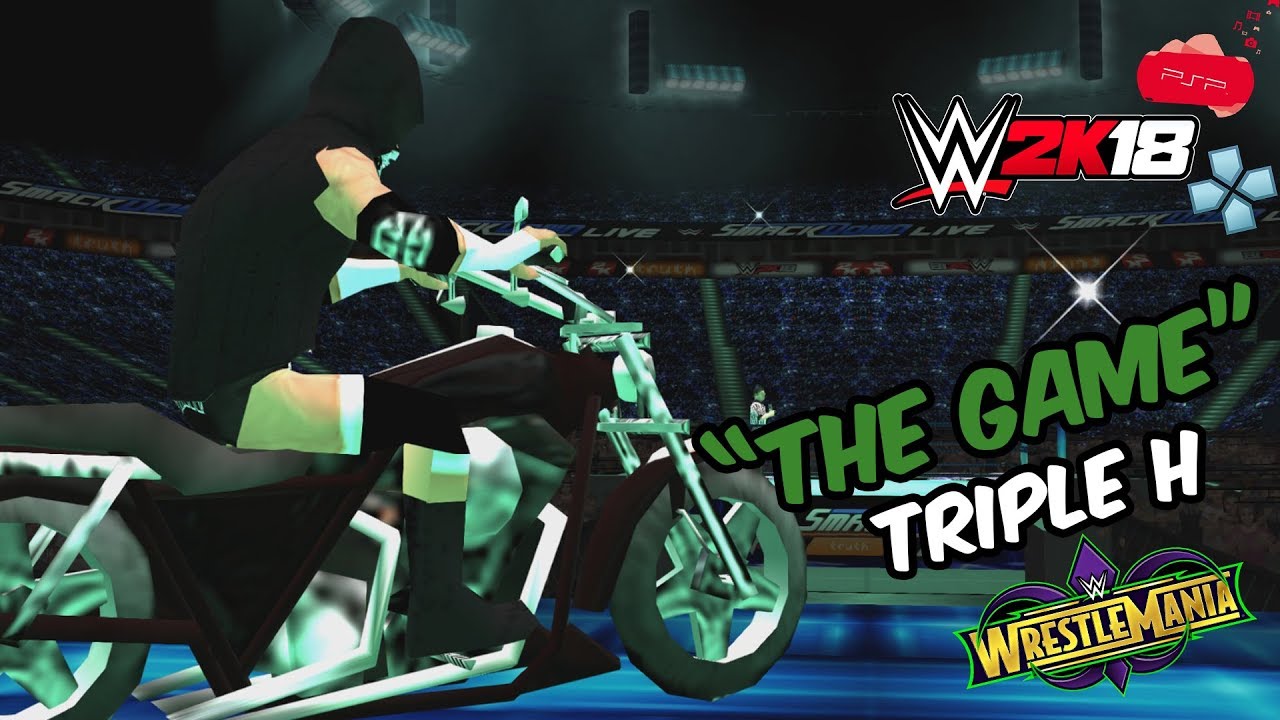 WWE 2K18 PSP, Android/PPSSPP - "The Game" HHH Wrestlemania 34 Attire ...