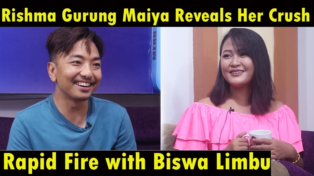 Rishma Gurung ‘Maiya’ extremely happy after marriage! Rapid Fire with Biswa Limbu - YouTube