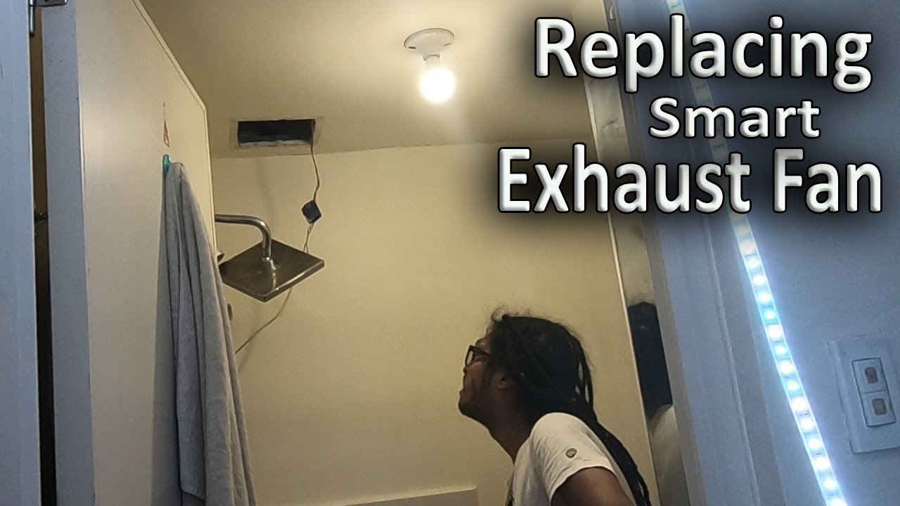 Replacing the Old & Standard Bathroom Ventilation with a Smart Exhaust ...