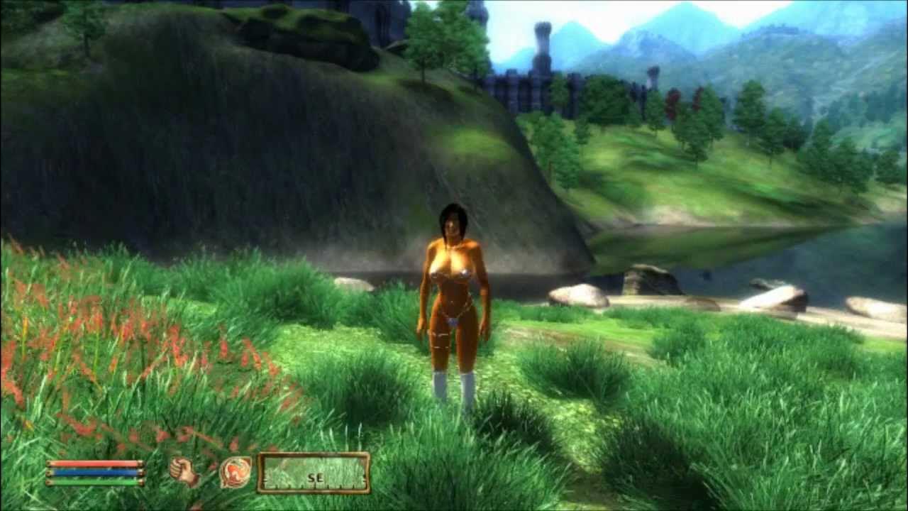 Oblivion Sexy Walk Hd Max Graphics Youtube