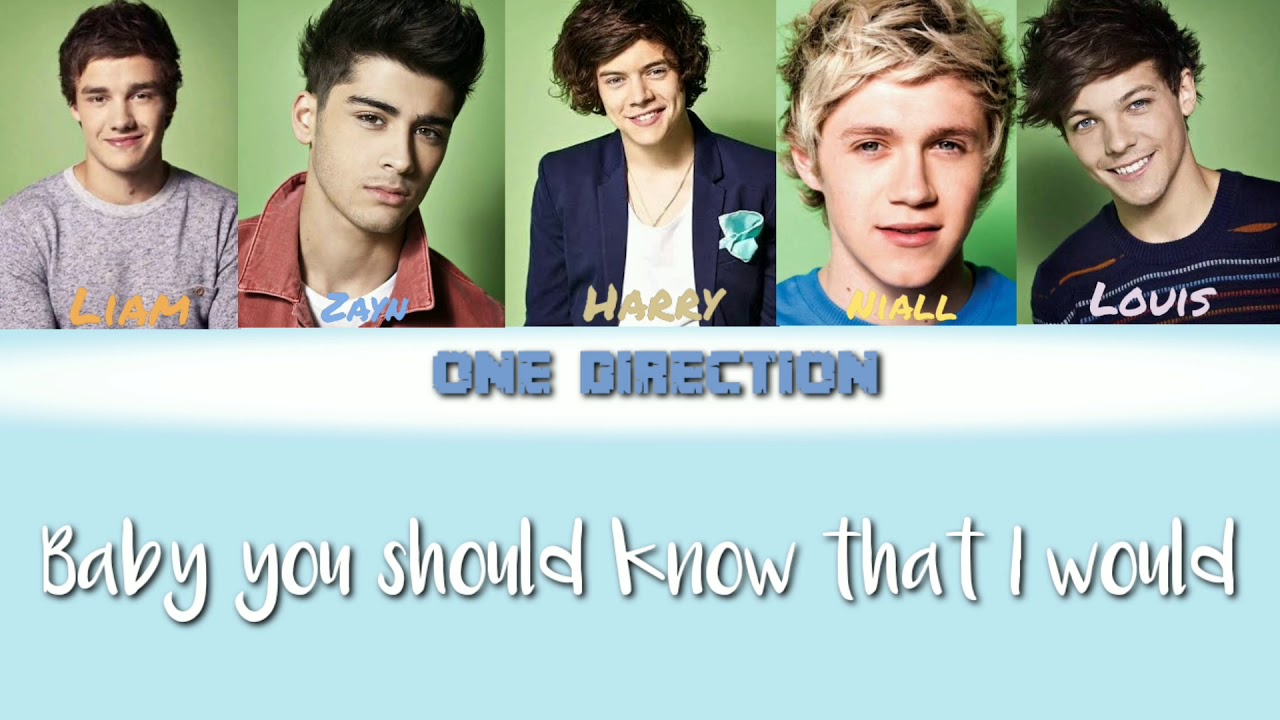 One direction_I Would_-_Lyric Coded - YouTube