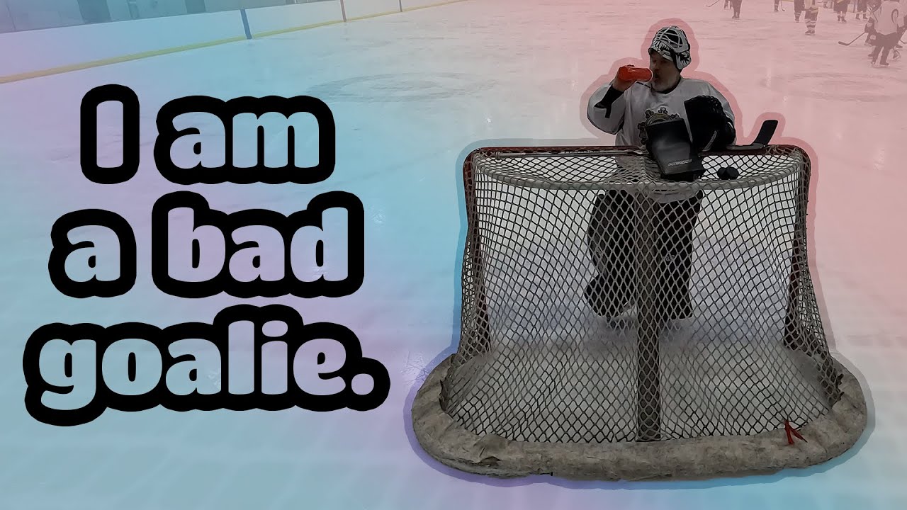 I am a bad goalie. // Pick-up Hockey // June 21, 2023 - YouTube