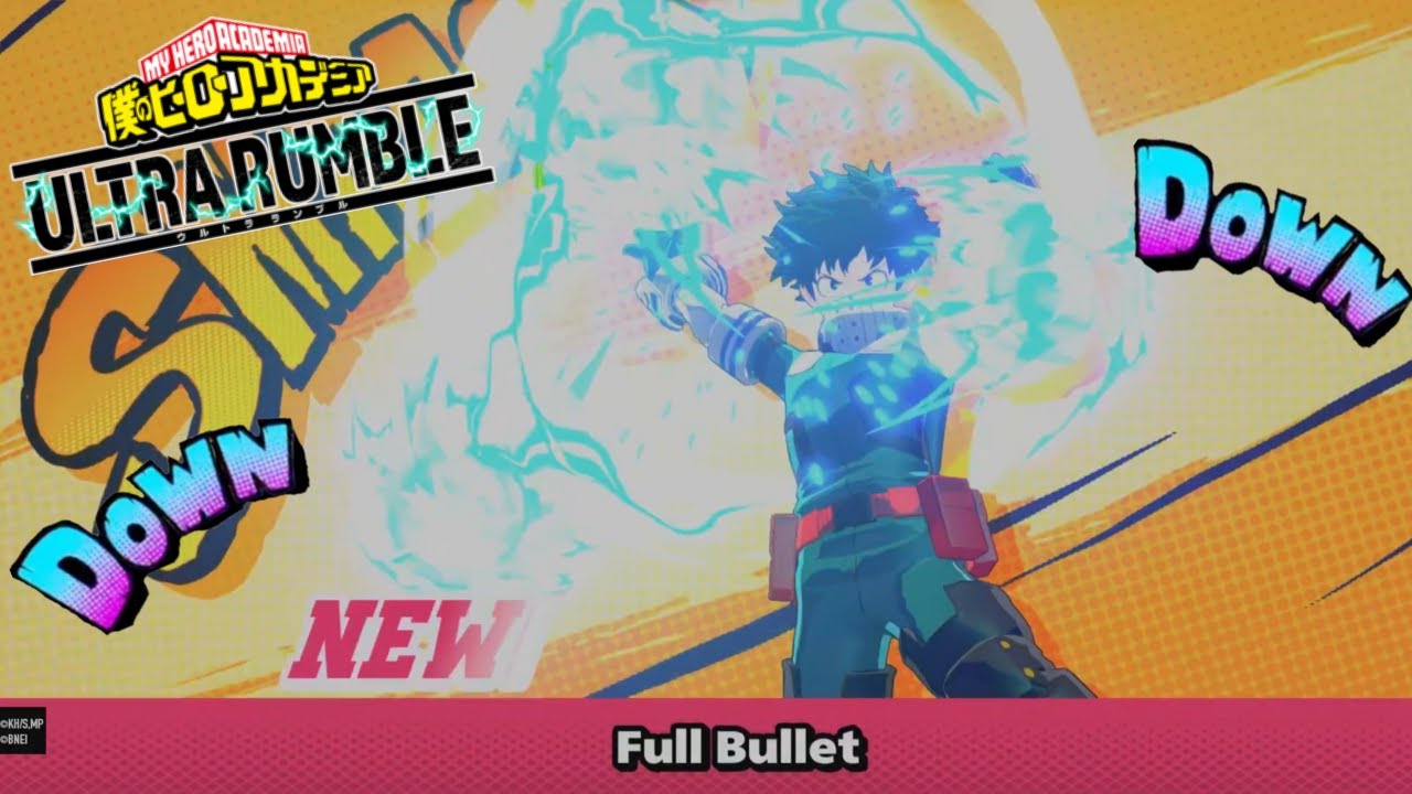 What a 1% account looks like | My Hero Ultra Rumble Deku FULL BULLET ...