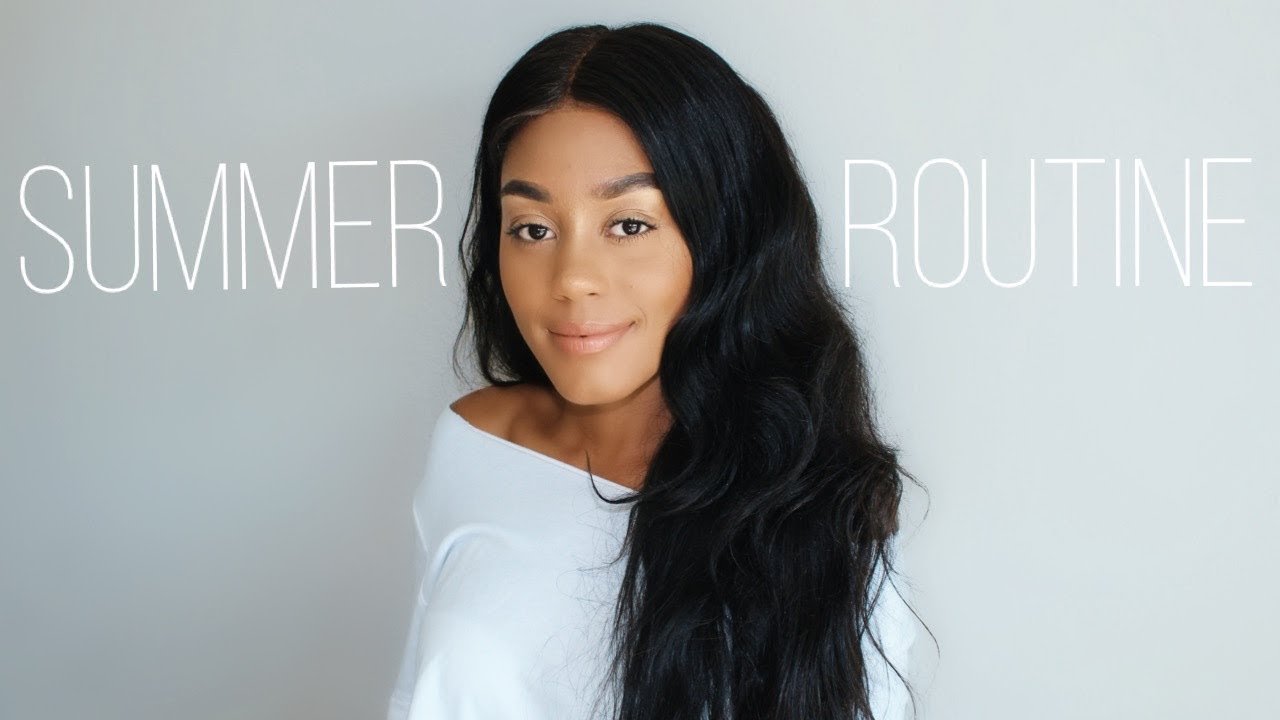 SUMMER MAKEUP ROUTINE | ALEXIS JONES - YouTube