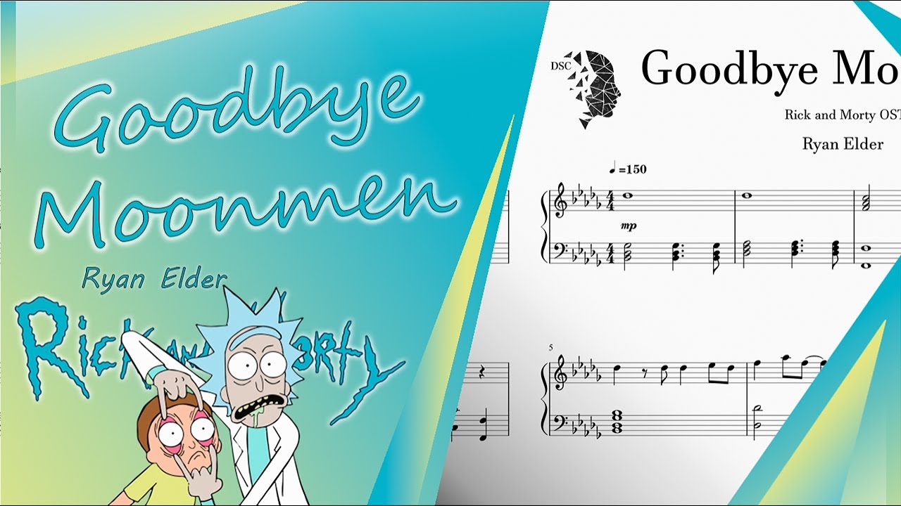 Goodbye Moonmen (OST Rick and Morty) - Ryan Elder | Piano Cover - YouTube
