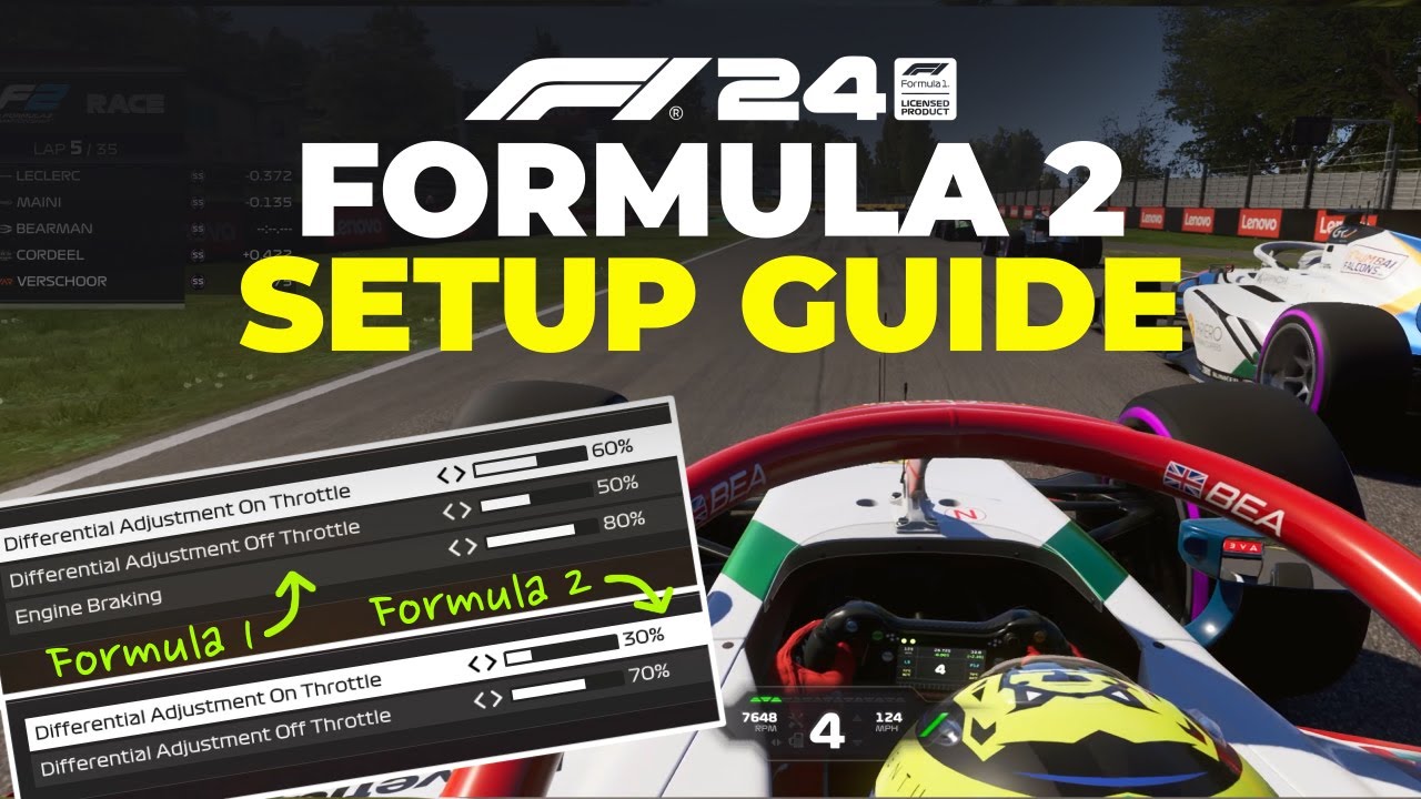 F1 24 How To Create The Perfect Formula 2 Setup (F2 Setup Guide) - YouTube