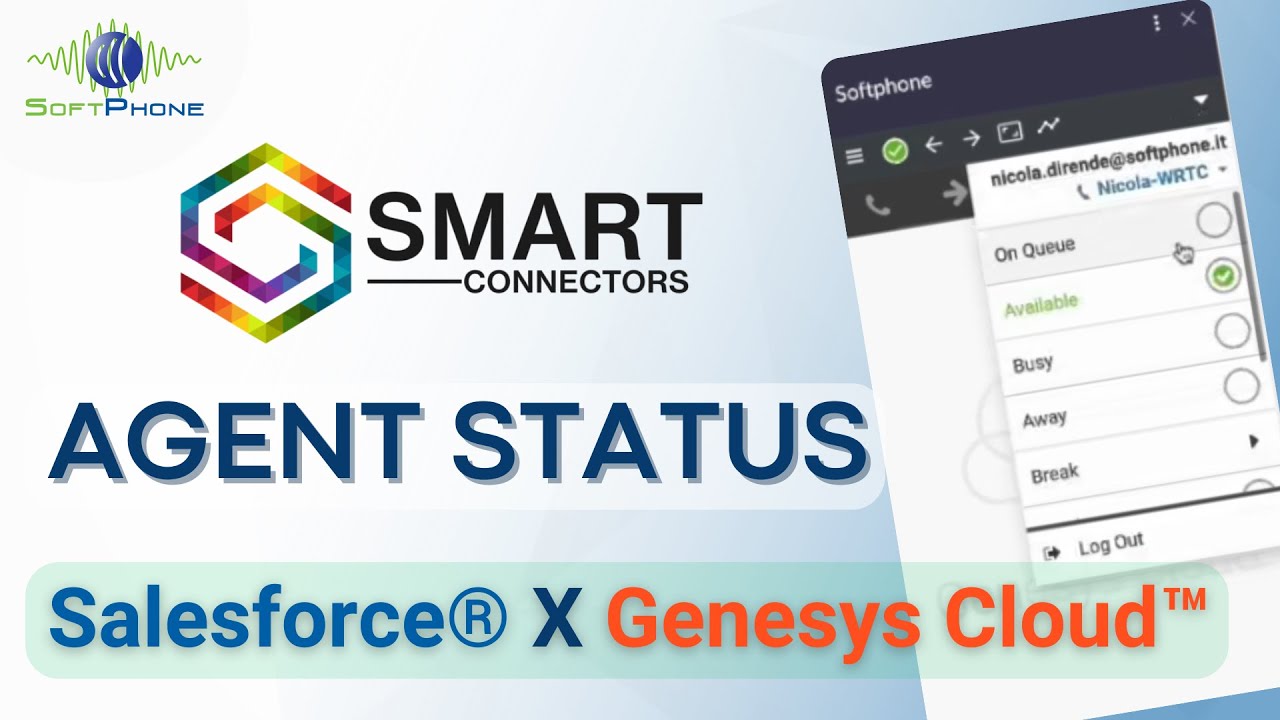 How to Manage Agent Status with the Smart Connector for Genesys Cloud ...