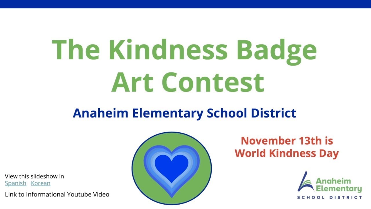 2022-23 Kindness Badge Art Contest - YouTube