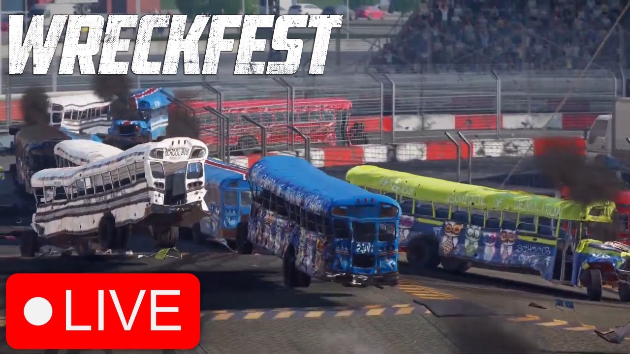 WRECKFEST | SCHOOL BUS RACES 2024 | COLLECTION - YouTube