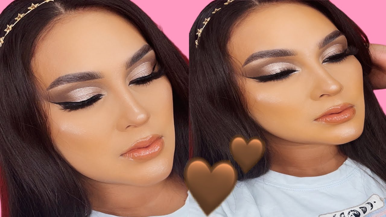 Maquillaje social 🤎en color cafe #makeup #video #viral - YouTube
