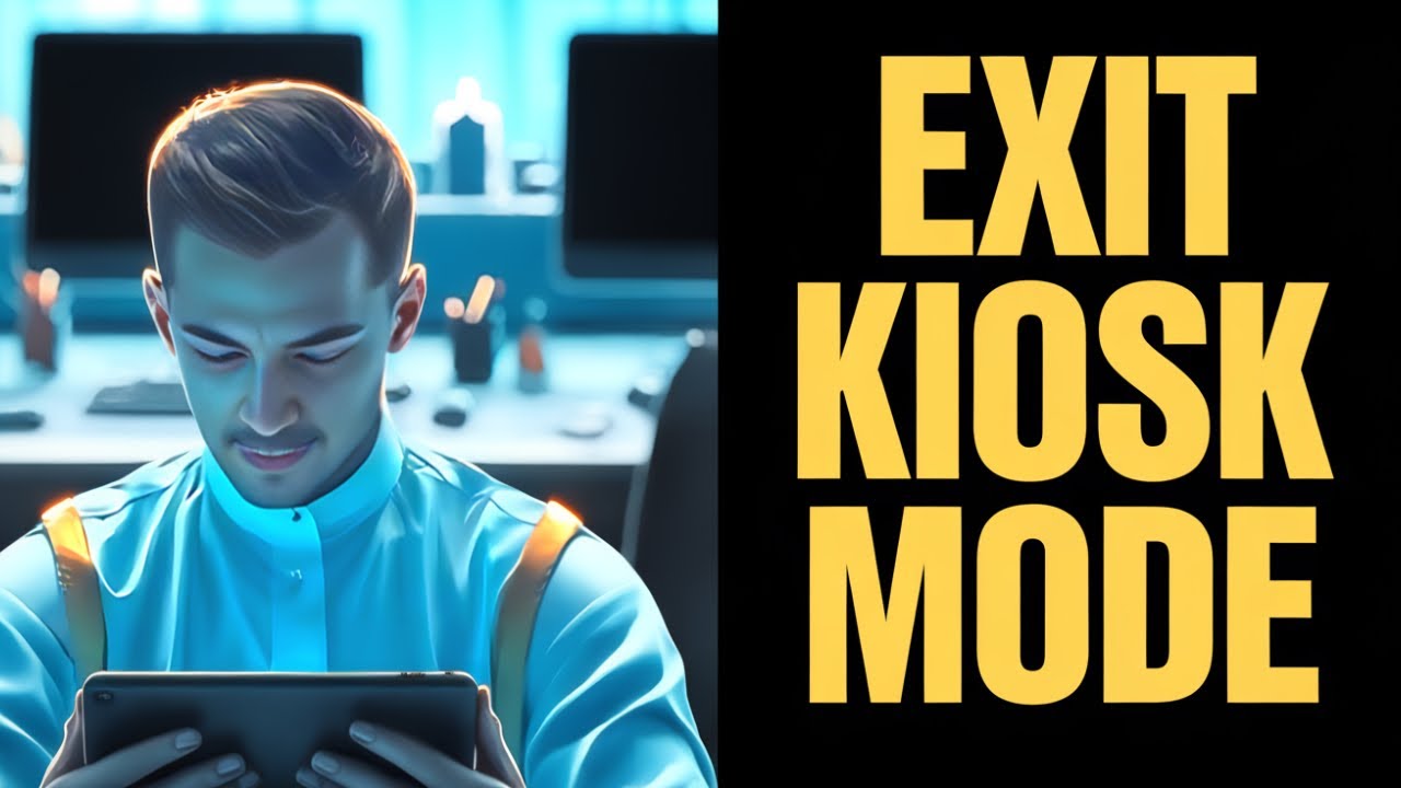 how to exit kiosk mode on android devices - YouTube