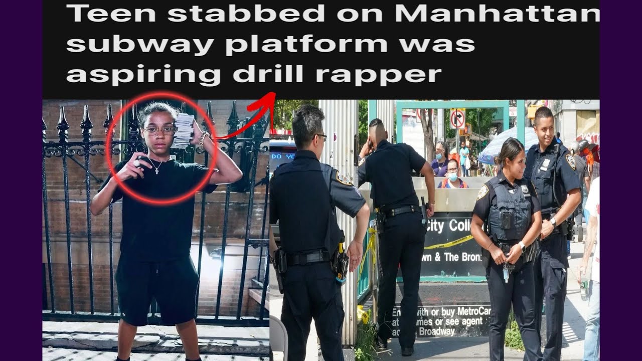 14 YEAR OLD NOTTI OSAMA ASPIRING NYC DRILL RAPPER STABBED TO D IN TRAIN ...