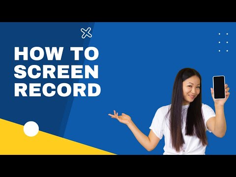How to screen record using your phone - YouTube