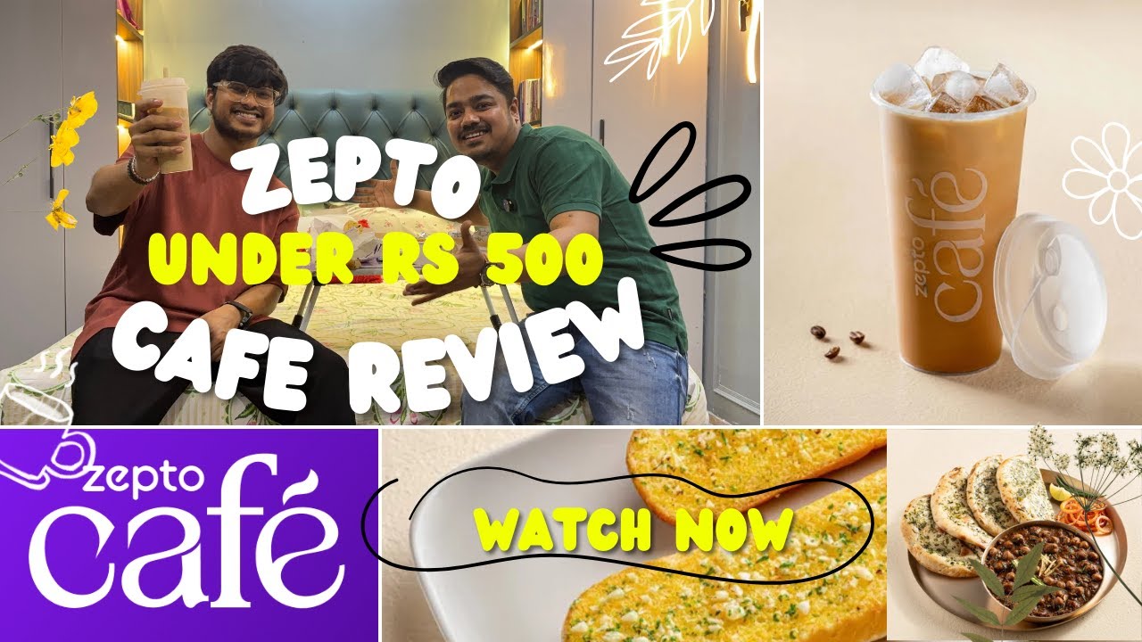 Zepto Cafe Review: Is It Worth the Hype? ☕🔥 - YouTube