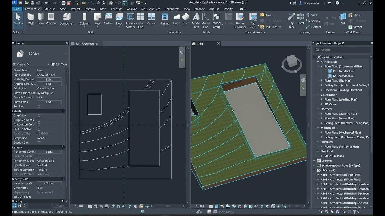Revit 2025 Yenilikleri Toposolid İyileştirmeleri Excavate, Snap XYZ ...