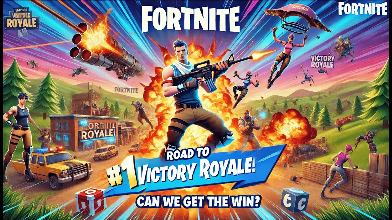Road to Victory Royal! Can We Get the Win? |Fortnite Live - YouTube